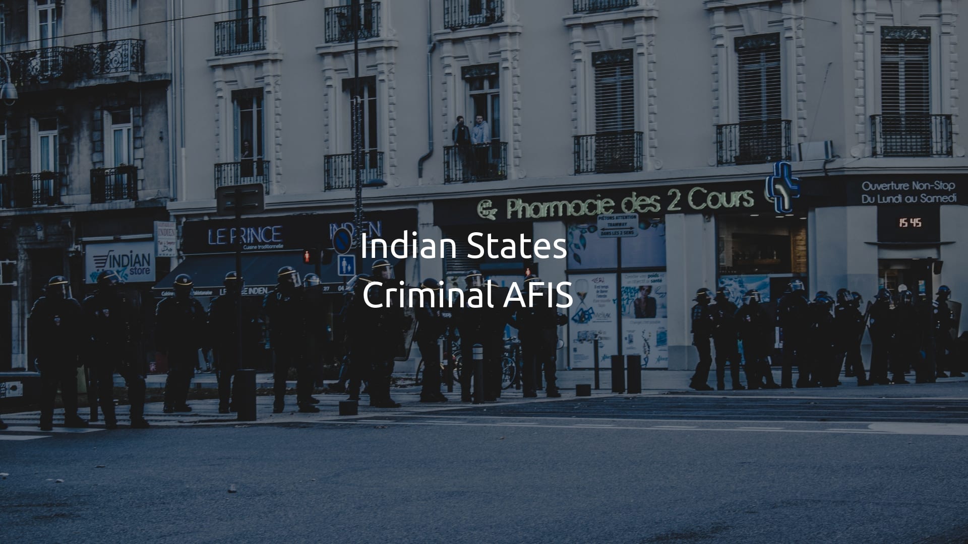Indian States Criminal AFIS - MegaMatcher ABIS Online